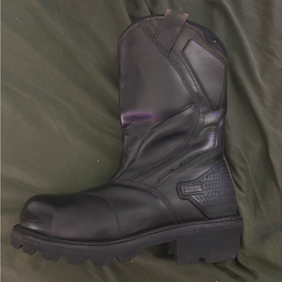 Ariat | Shoes | Mens Ariat Powerline Composite Toe Waterproof Boots 1ee ...